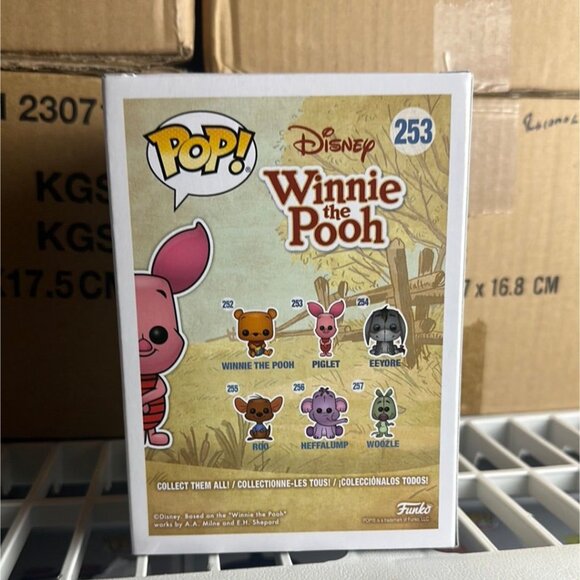 Funko | Toys | Funko Pop Disney Winnie The Pooh Piglet Figure 253 ...